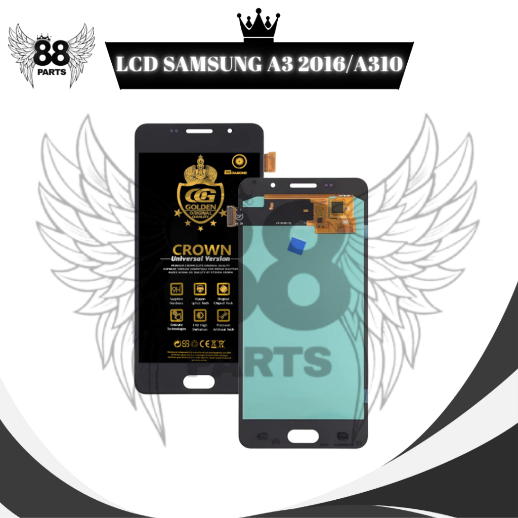 Jual LCD TOUCHSCREEN SAMSUNG A3 2016 / A310 FULLSET COMPLETE ORIGINAL ...