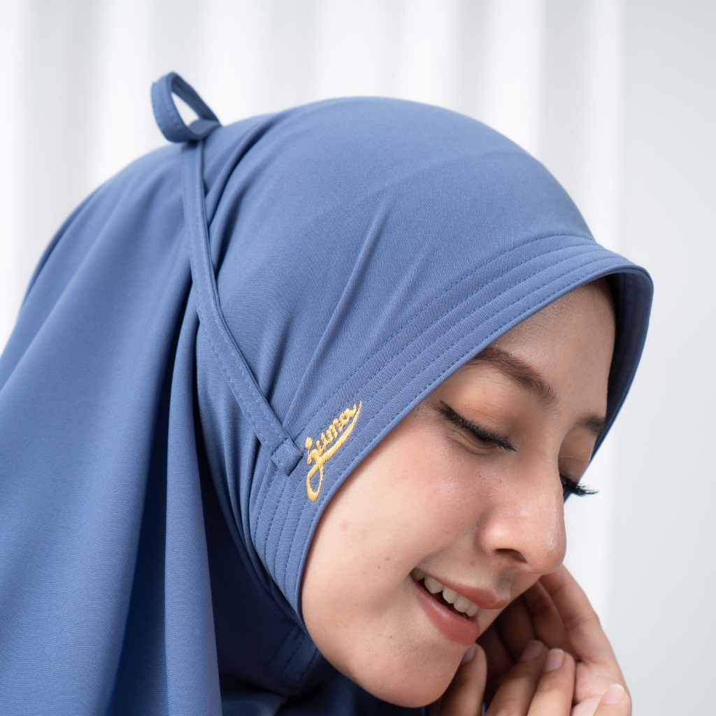 Jual Jilbab Instan Juma Syria Ukuran Standar Hijab Wanita Syari Praktis ...