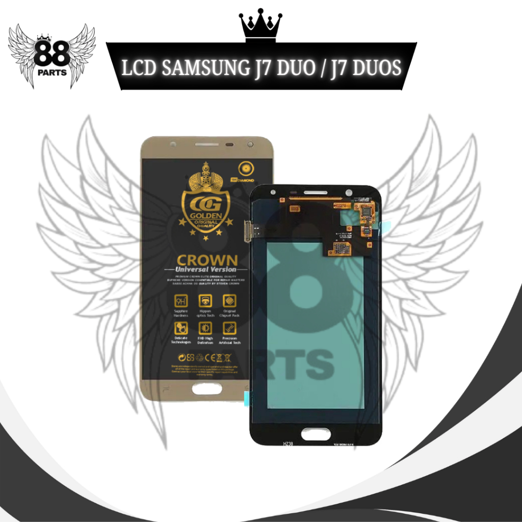Jual LCD TOUCHSCREEN SAMSUNG J7 DUO 2018 / J720 FULLSET COMPLETE ...