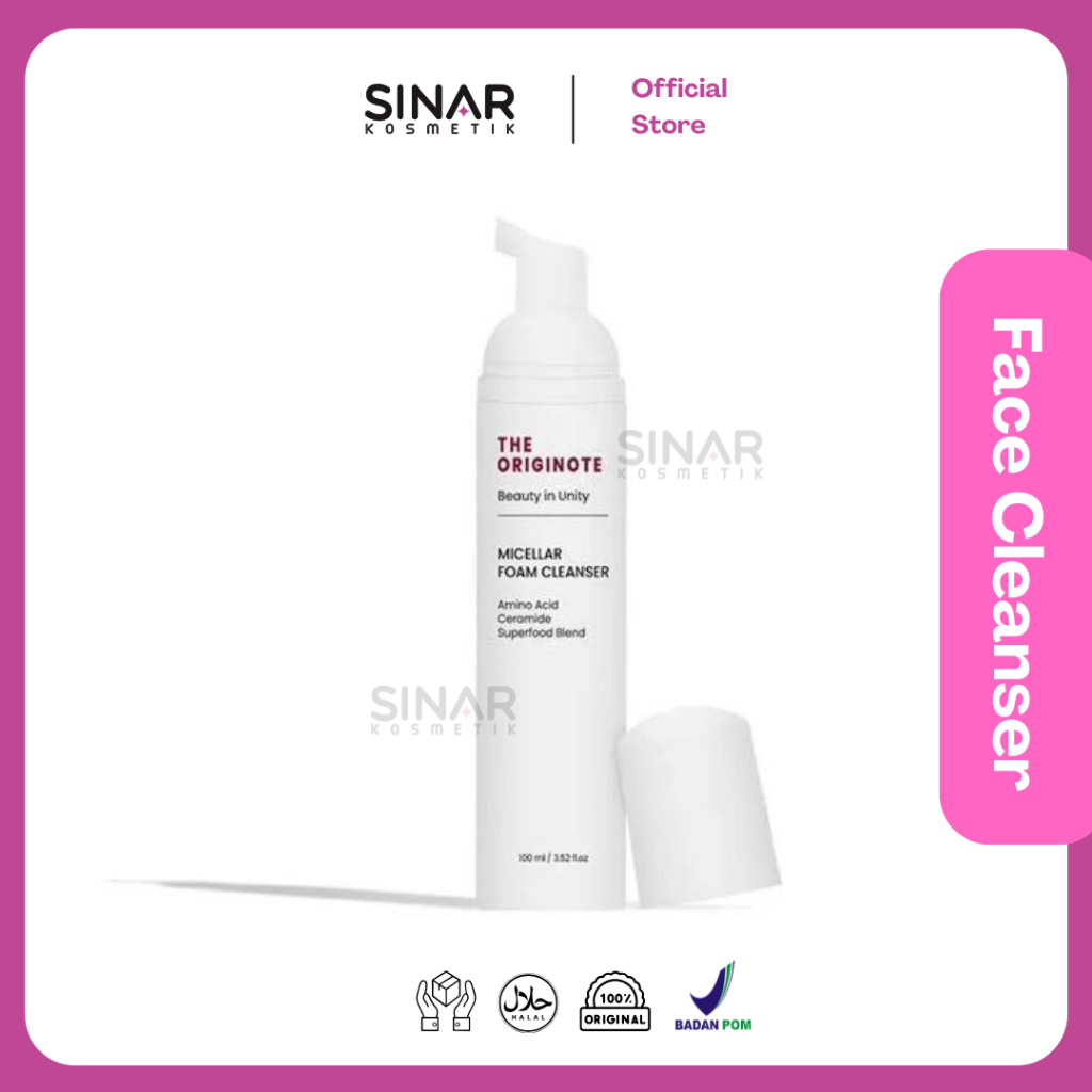 Jual The Originote Micellar Foam Cleanser with Ceramide 100ml | Face ...