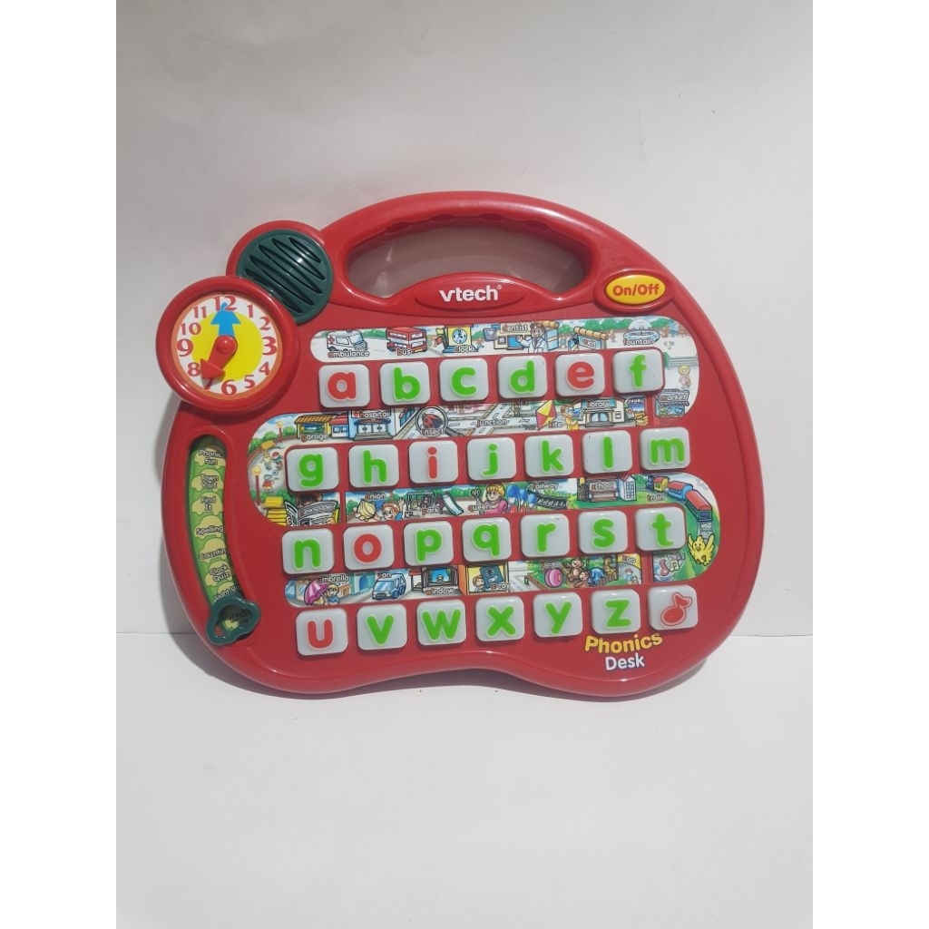 Jual vtech phonics desk mainan edukasi hutuf alphabet bekas | Shopee ...