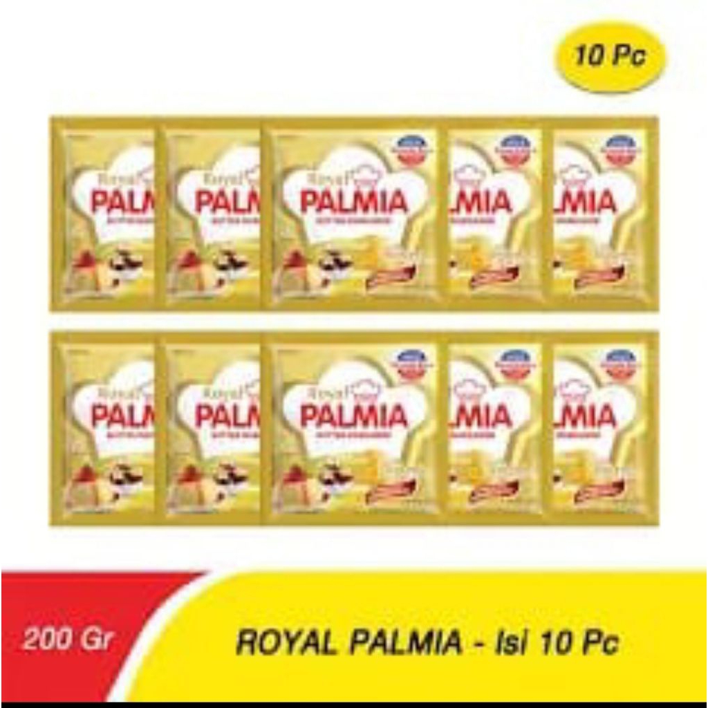 Jual Palmia royal butter 200gr paket 10 sachet EXP : AGUSTUS 2026 ...