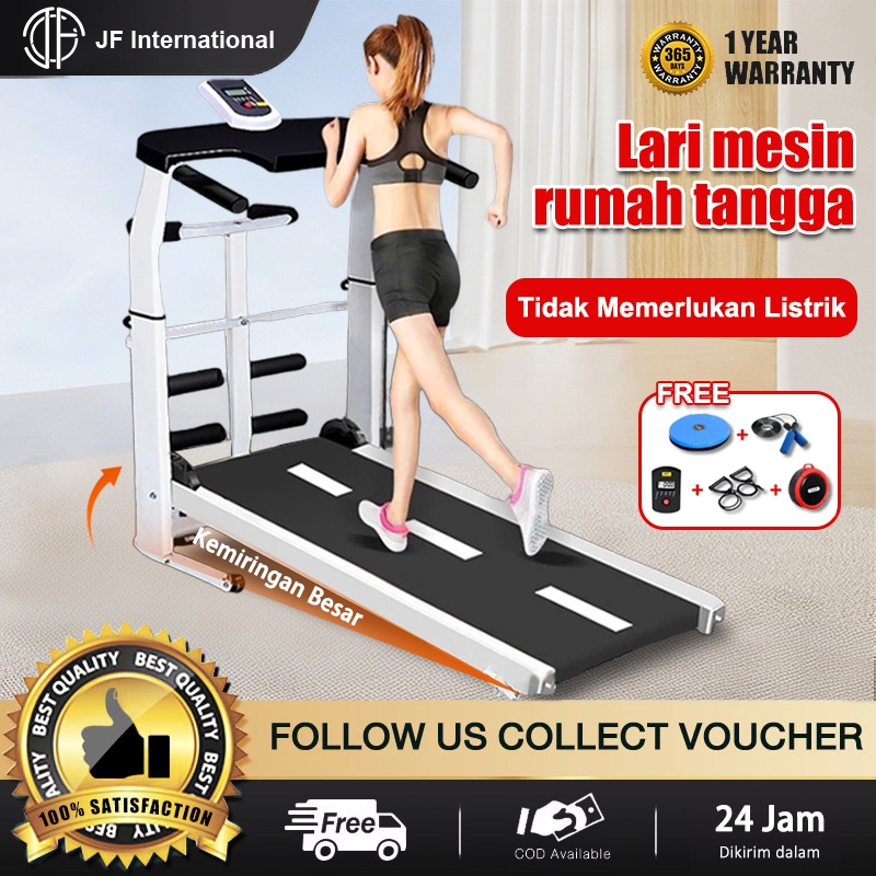 Jual Treadmill Manual MultiFungsi Treadmill 16 in 1-Alat Fitness ...