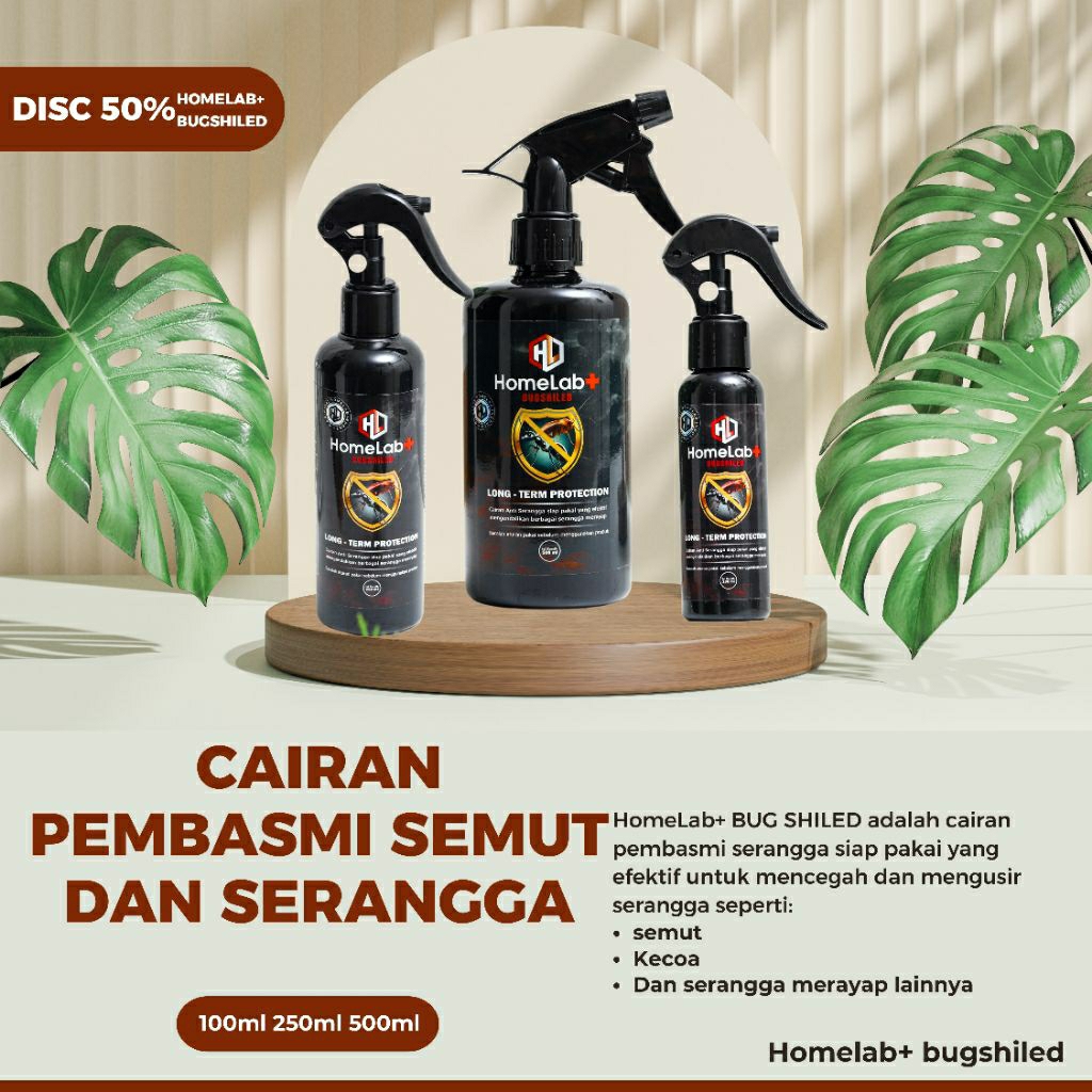 Jual HomeLab+ BUGSHILED - Anti Semut Spray Pengusir Semut Efektif ...