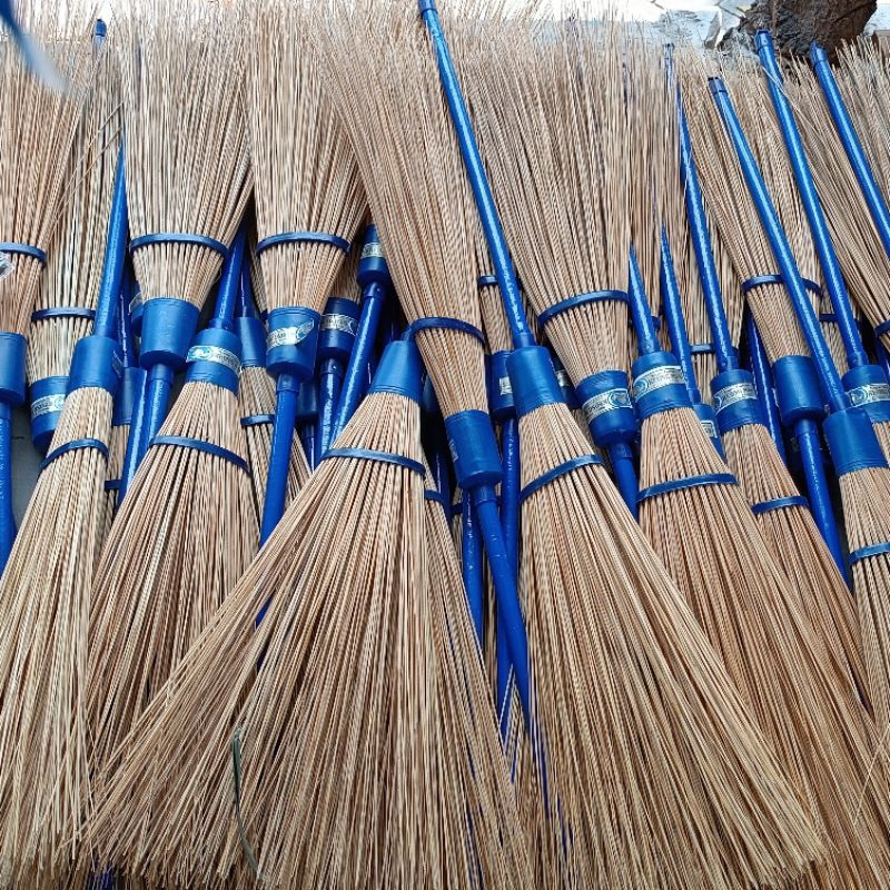 Jual Sapu Lidi Taman Halaman Sapu Lidi PREMIUM Lakop Mekar Gagang kayu ...