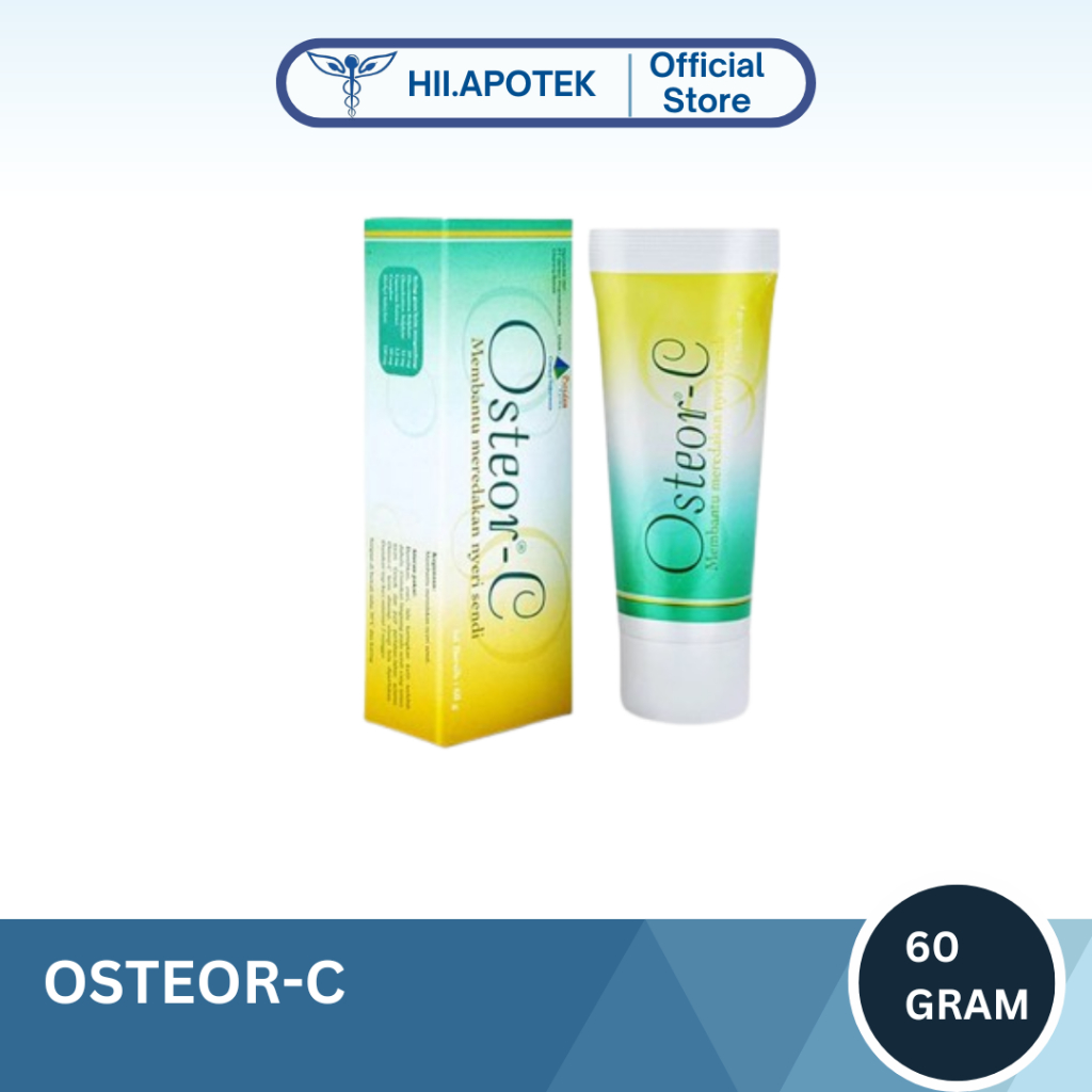 Jual Osteor-C Cream 60 g Tube ( pereda nyeri sendi ) | Shopee Indonesia