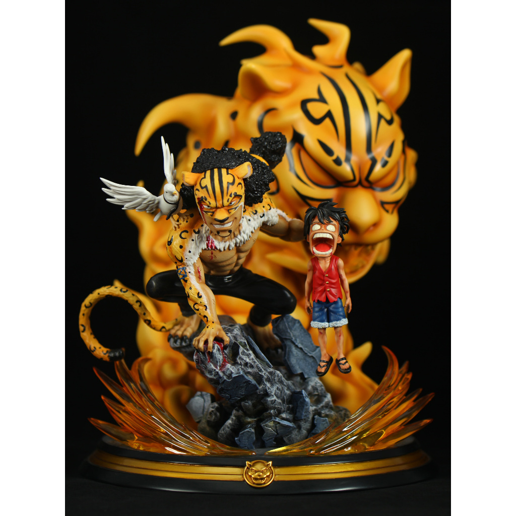 Jual Resin BBT Studio Rob Lucci CP 9 vs Monkey D Luffy - Action Figure ...