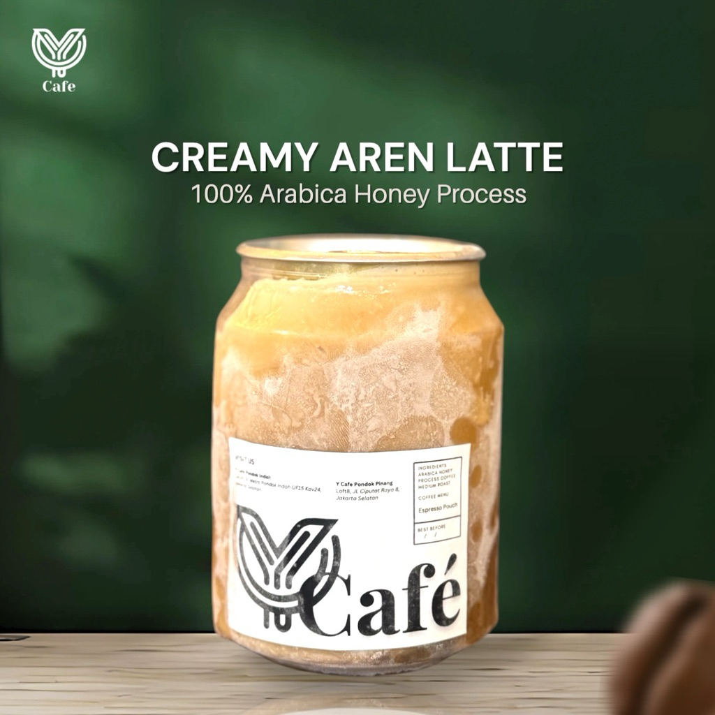 Jual Ready to Drink Canned Coffee - Creamy Aren Latte - Kopi Susu Gula ...