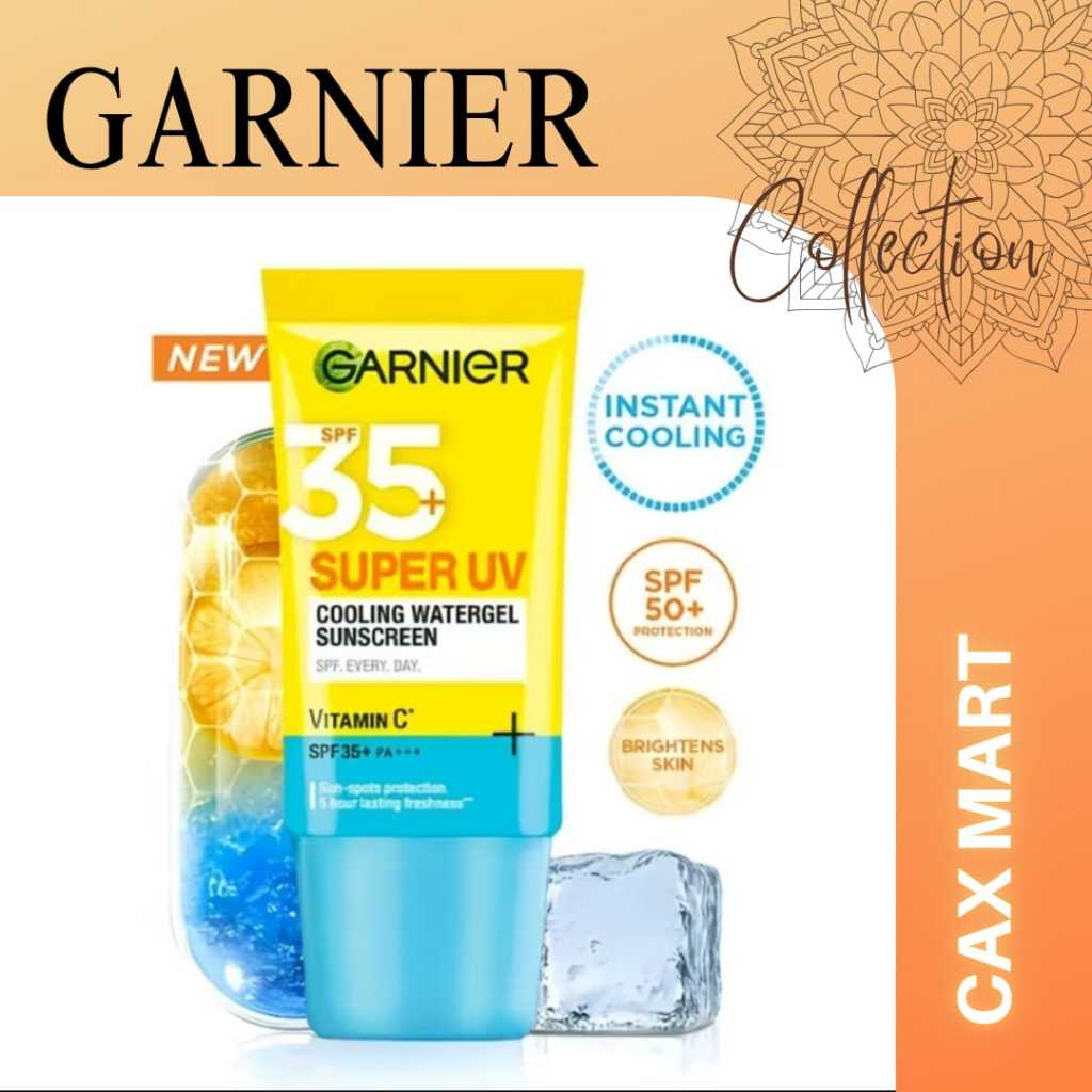 Jual GARNIER SPF 35+ Super UV Cooling Watergel Sunscreen 20ml | Shopee ...