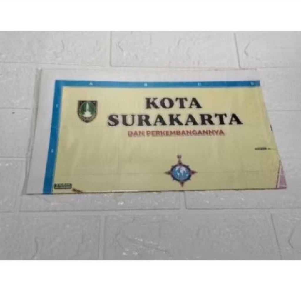 Jual Peta Kota Surakarta (Lipat Besar) | Shopee Indonesia