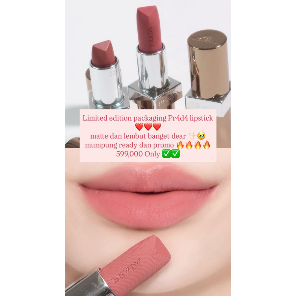 Jual PRADA LIP SOFT MATTE SHADE B101 | Shopee Indonesia