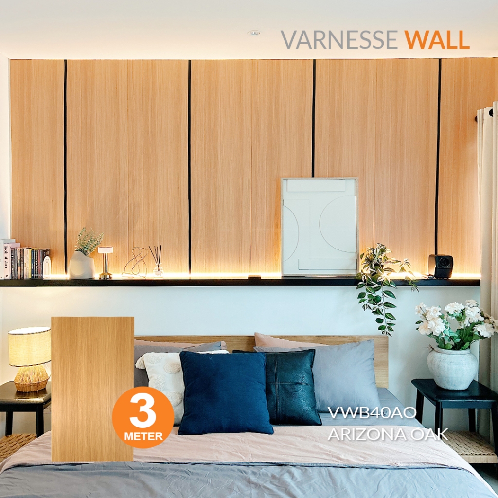 Jual Wall Board Panel WPC Varnesse 300 cm | Shopee Indonesia