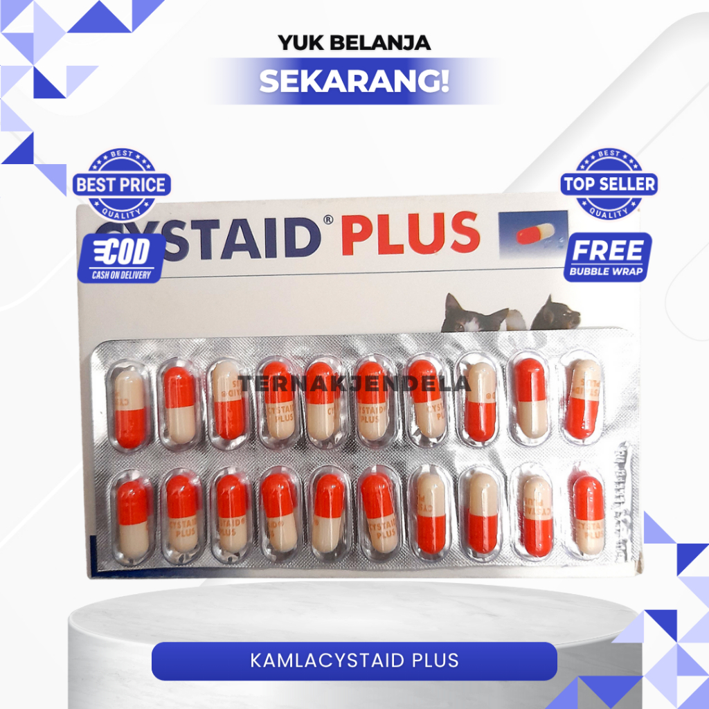Jual CYSTAID PLUS ECER 1 KAPSUL - Obat Untuk Gangguan Kencing dan ...