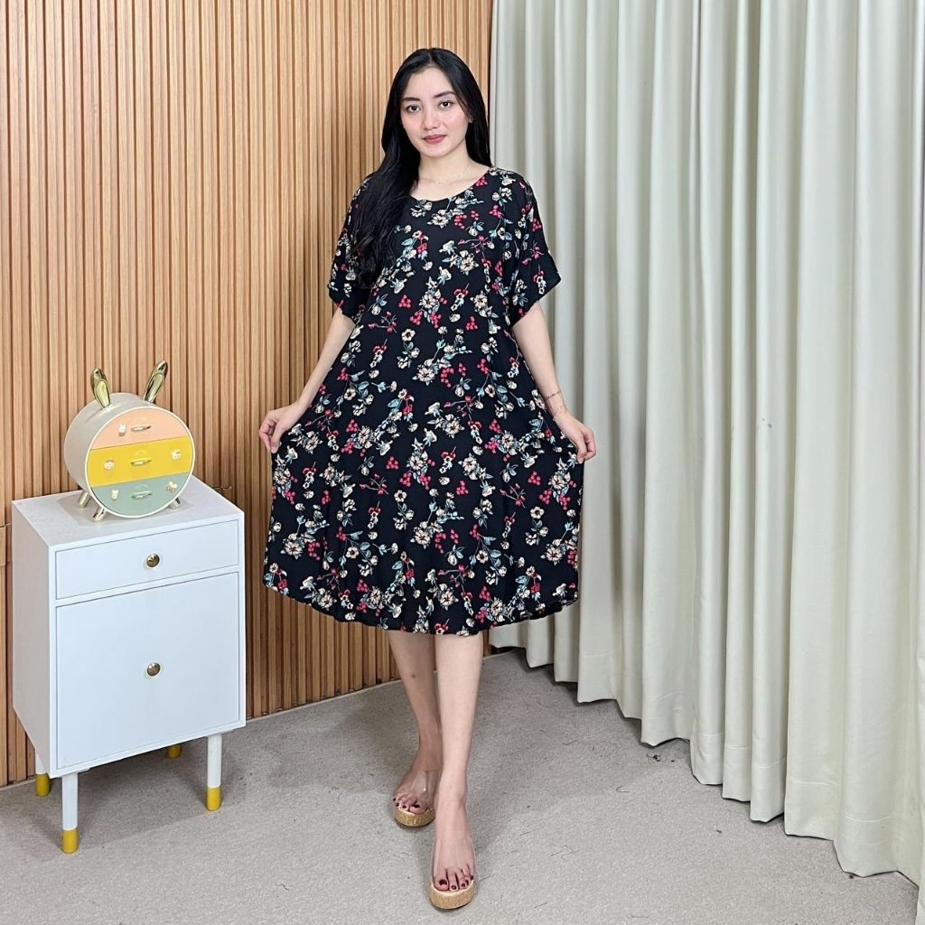 Jual daster bali / dress bali ( UK XL : LD 105CM) | Shopee Indonesia