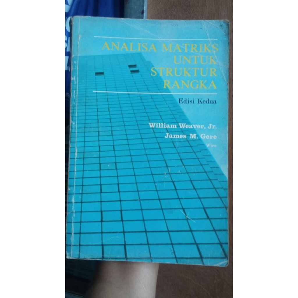 Jual ORIGINAL / buku Analisa matriks untuk struktur rangka | Shopee ...