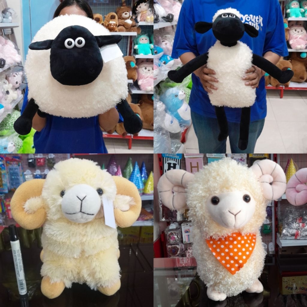 Jual Boneka Kambing Domba Lucu Little Sheep | Shopee Indonesia