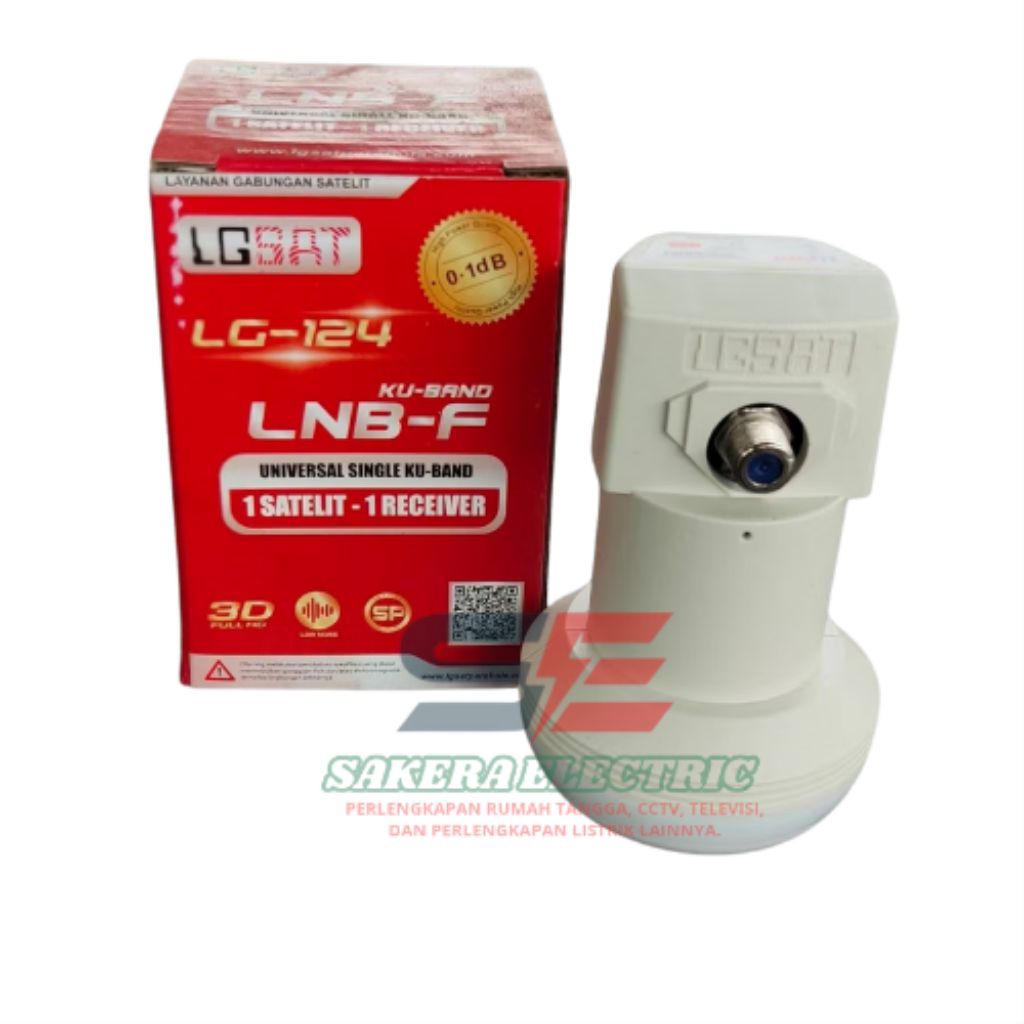 Jual Universal Lnb Ku Band Single Output cocok K-Vision atau Nex ...