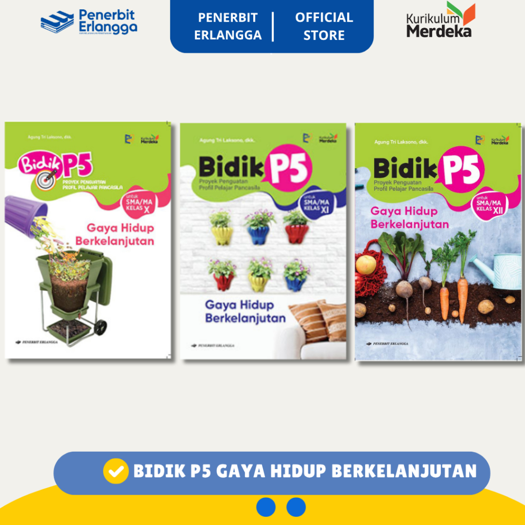 Jual [Erlangga Official] Bidik P5 Gaya Hidup Berkelanjutan Sma/Ma Kelas ...