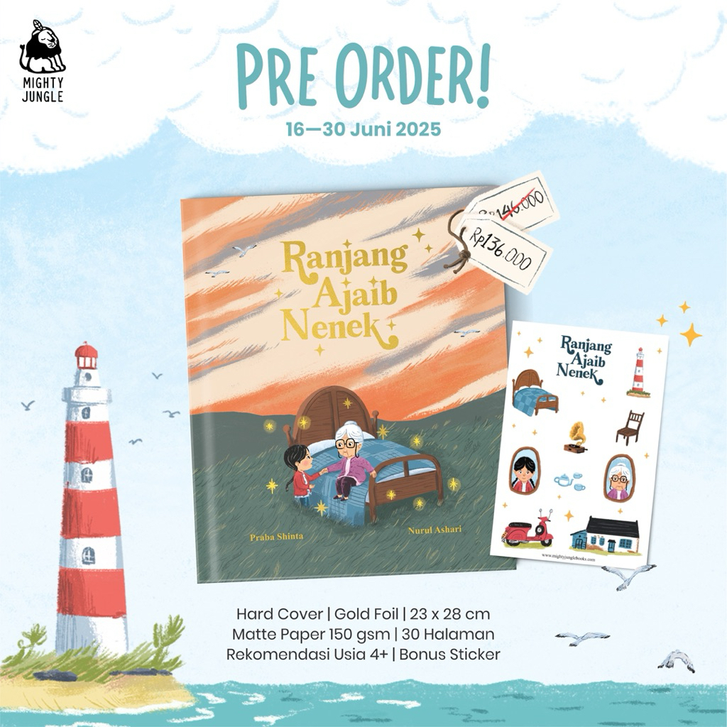 Jual Ranjang Ajaib Nenek - Penerbit Mighty Jungle Buku Cerita Anak ...