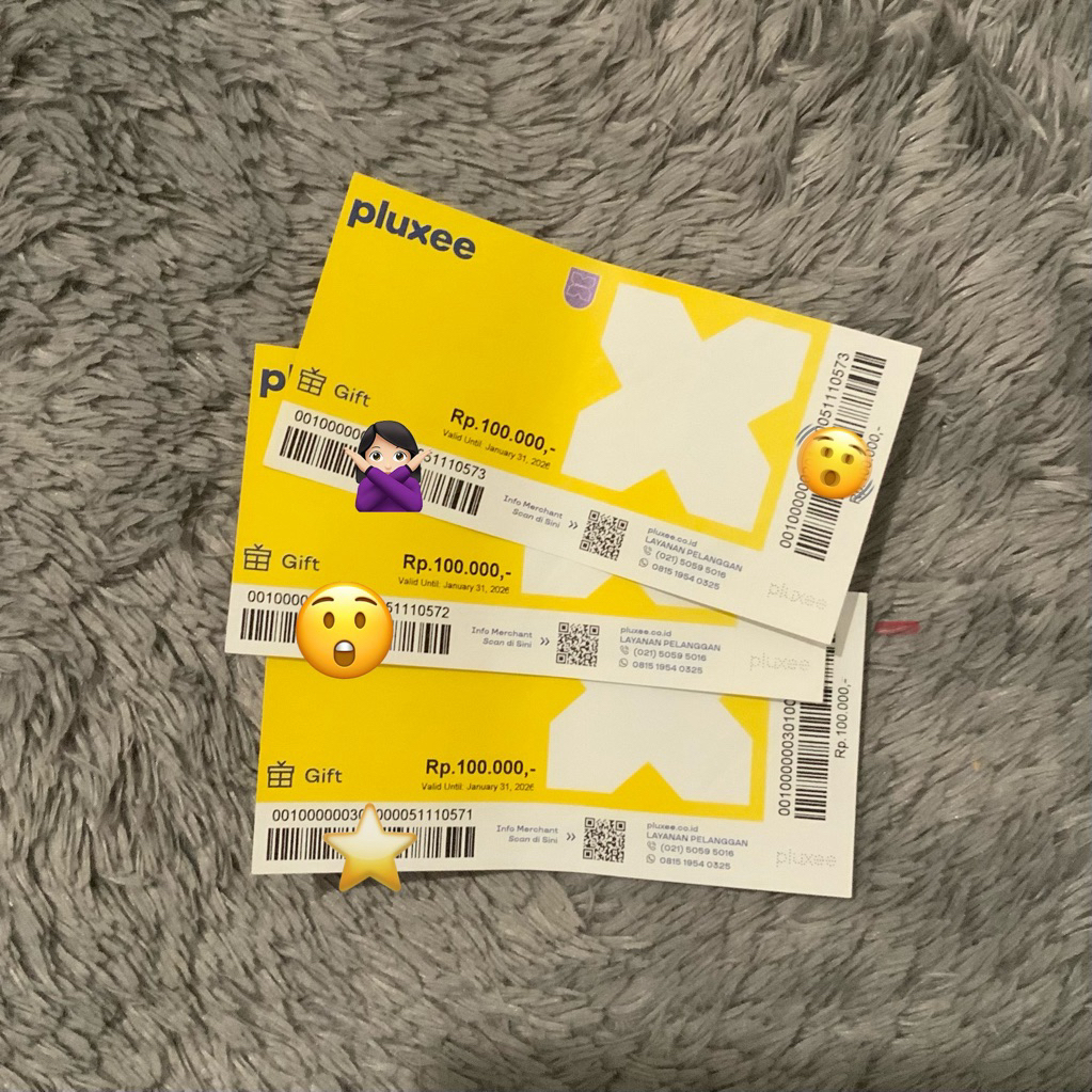 Jual PLUXEE VOUCHER MURAH 100K (exp 31 jan 2026) | Shopee Indonesia