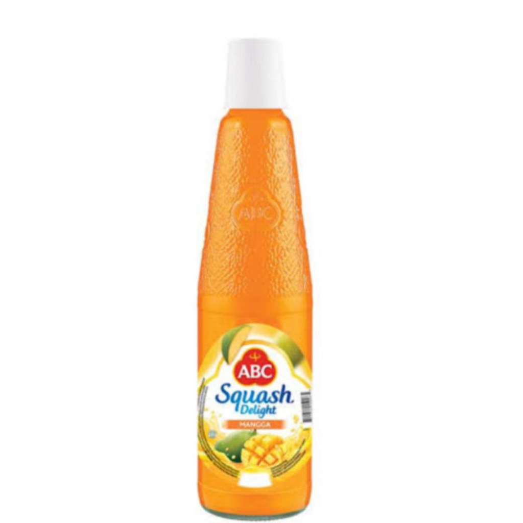 Jual ABC Squash Delight Mango 450 ml / ABC squash delight sirup mangga ...