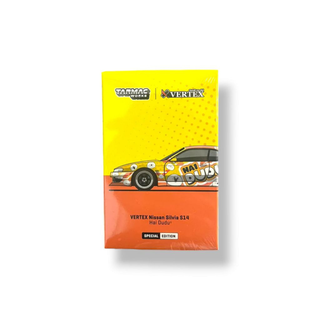 Jual Tarmac Works 1:64 VERTEX Nissan Silvia (S14) Hai Dudu IMX Expo ...