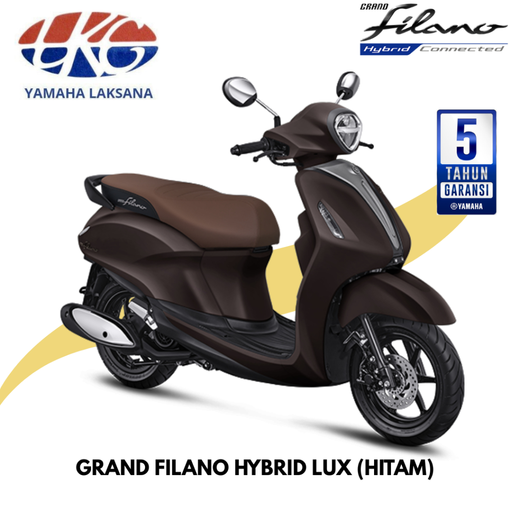 Jual Sepeda Motor YAMAHA Grand Filano Hybrid Lux | Shopee Indonesia