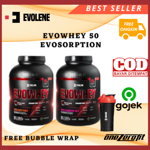 Jual Evolene Whey Protein Evowhey Evosorption Evo Whey 1.75KG 50 Sachet ...