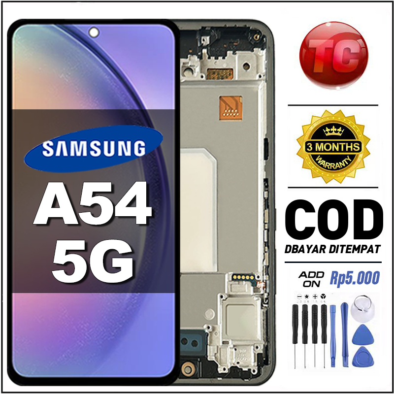 Jual LCD SAMSUNG A54 5G Original 100% Fullset Asli Ori Touchscreen ...