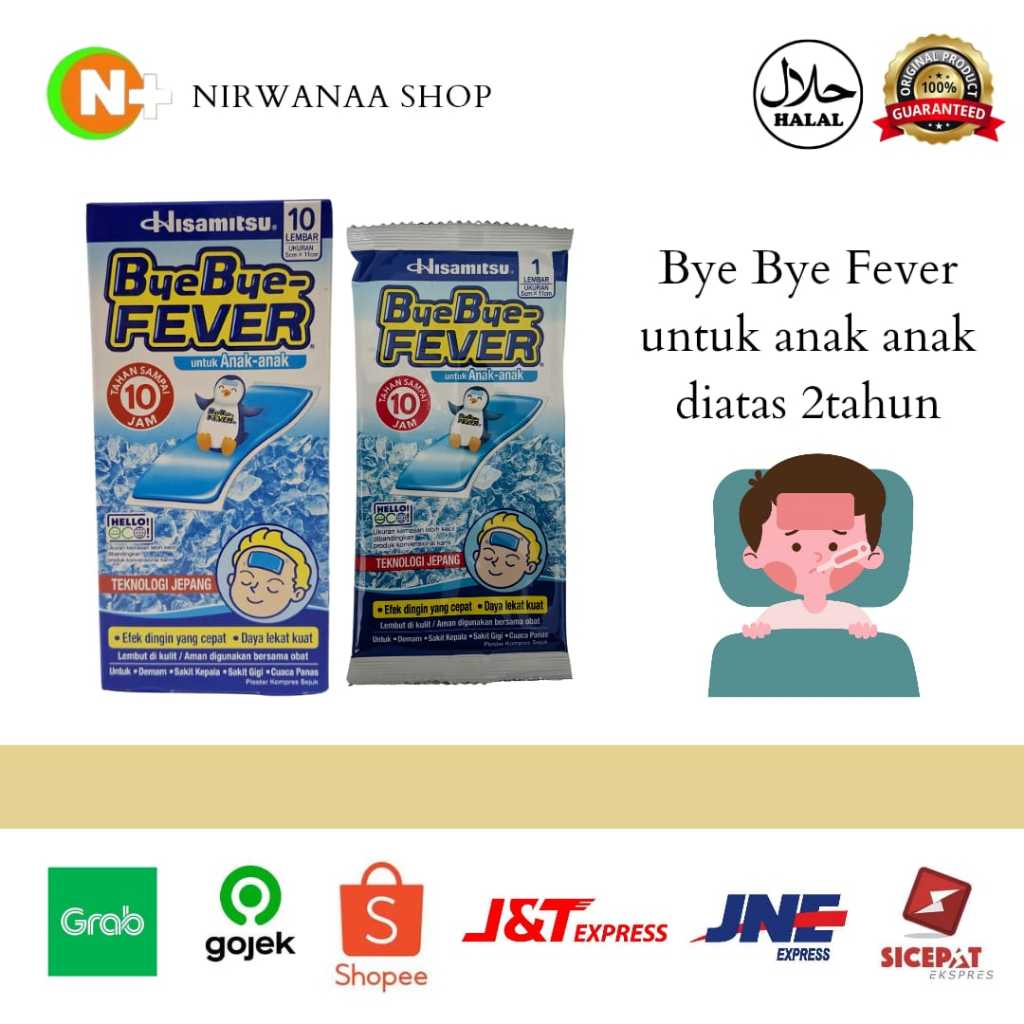 Jual Bye Bye Fever Anak (per/ sachet) | Shopee Indonesia
