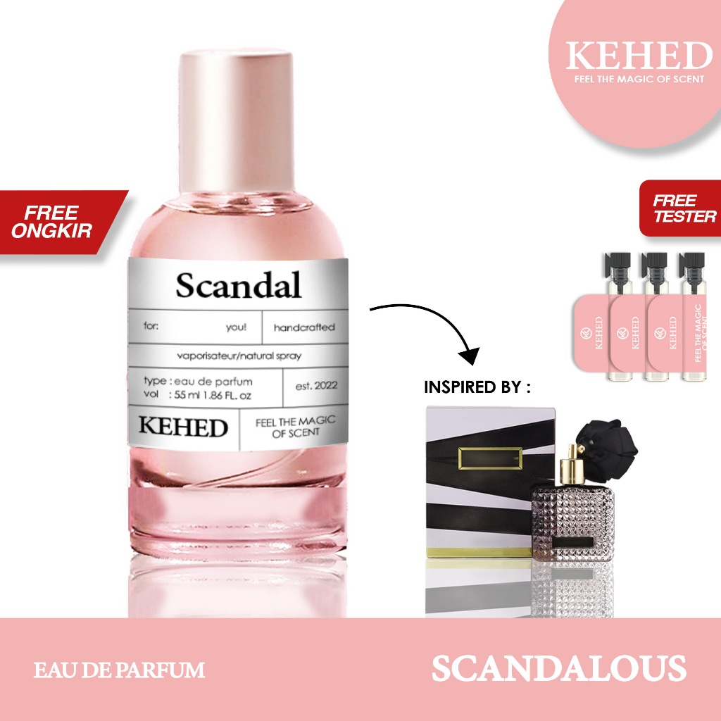 Jual KEHED Parfum SCANDAL0US — Parfum Parfume Minyak Wangi Wanita Pria ...