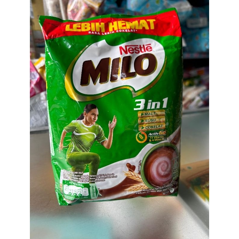 Jual milo 3 in 1 ukuran 990g exp desember 2025 | Shopee Indonesia