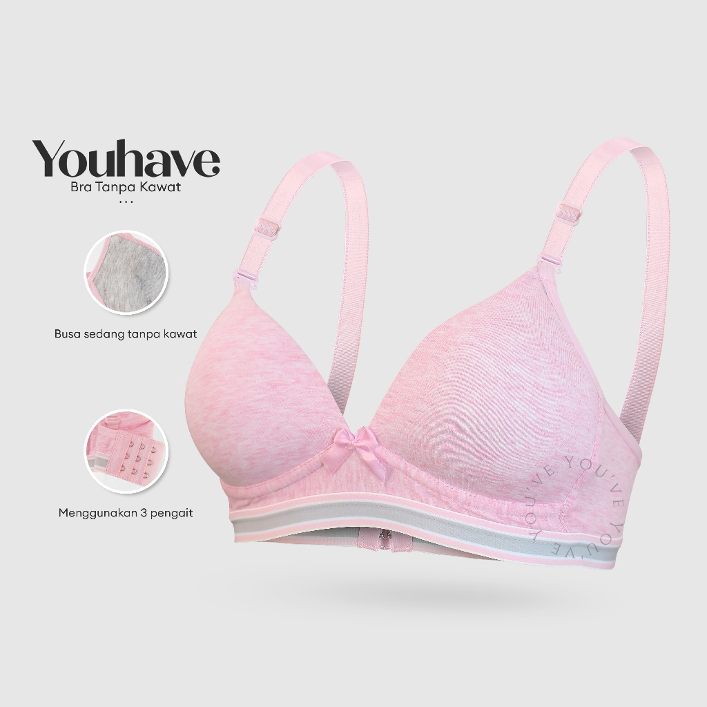 Jual You’ve (YouHave) BH Wanita Bra Wanita Remaja Busa Sedang Beha ...