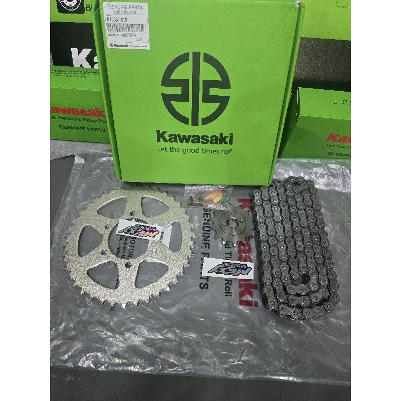 Jual GIR GEAR SET NINJA RR OLD RR NEW CBU ZX KAWASAKI NINJA P1005-1019 ...