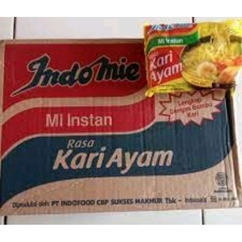 Jual INDOMIE KARI AYAM 1 DUS isi 40pcs | Shopee Indonesia