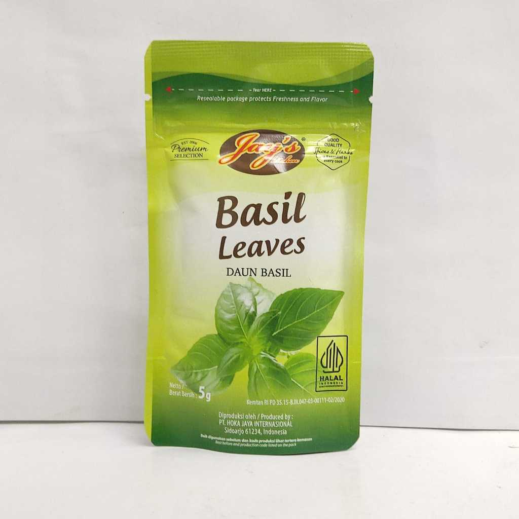 Jual JAYS BASIL LEAVES 5G | Shopee Indonesia
