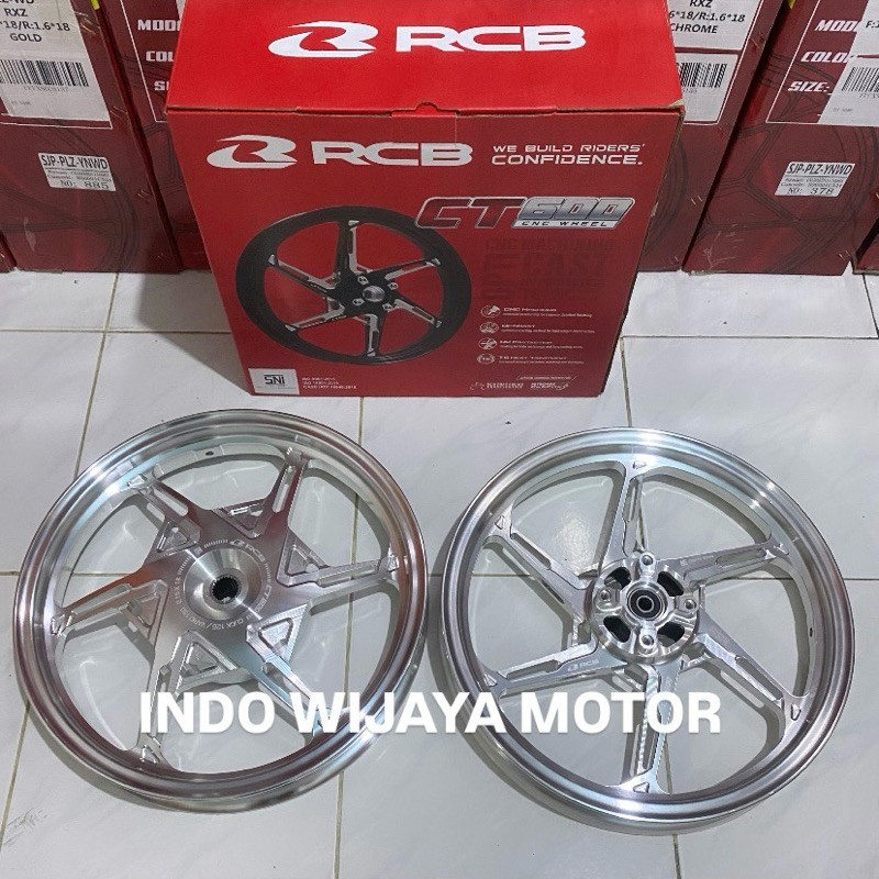 Jual VELG RCB CT 600 VARIO 150 / VARIO 125 RCB VELG CNC CT600 185x14 ...