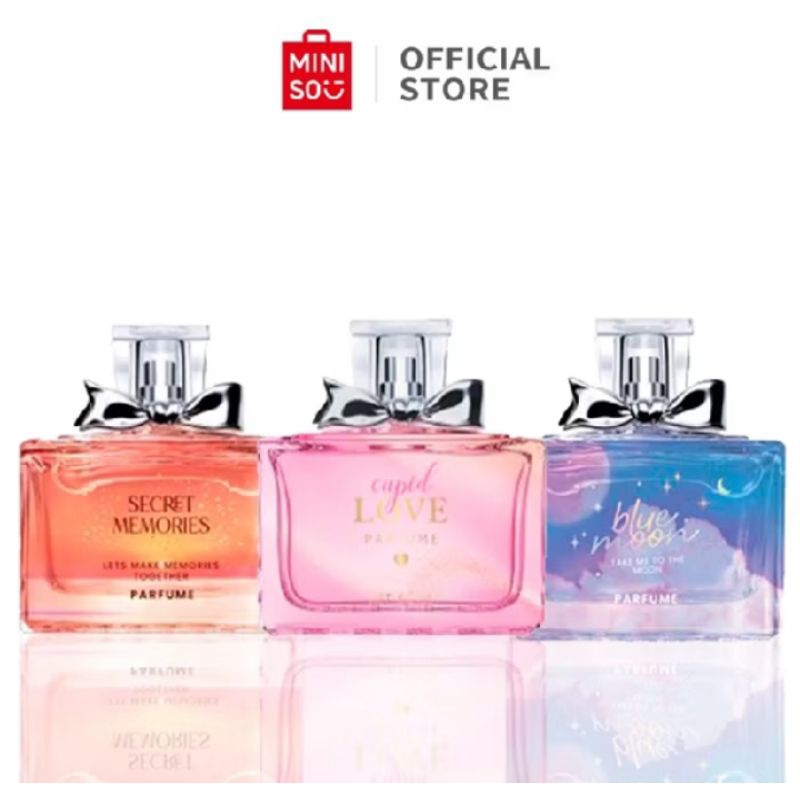 Jual MINISO EDP 50ml For Women Secret Memories / Cupid Love / Blue Moon ...