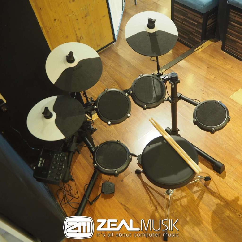 Jual Alesis DEBUT KIT Drum Set - Drum Elektrik Mesh Bonus Kursi - Zeal ...