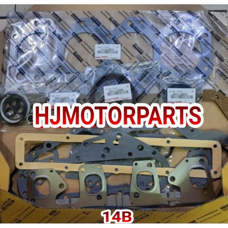 Jual PACKING FULL SET PAKING KOP KOMPLIT SET LENGKAP RINO 14B TOYOTA ORIGINAL IMPORT | Shopee ...