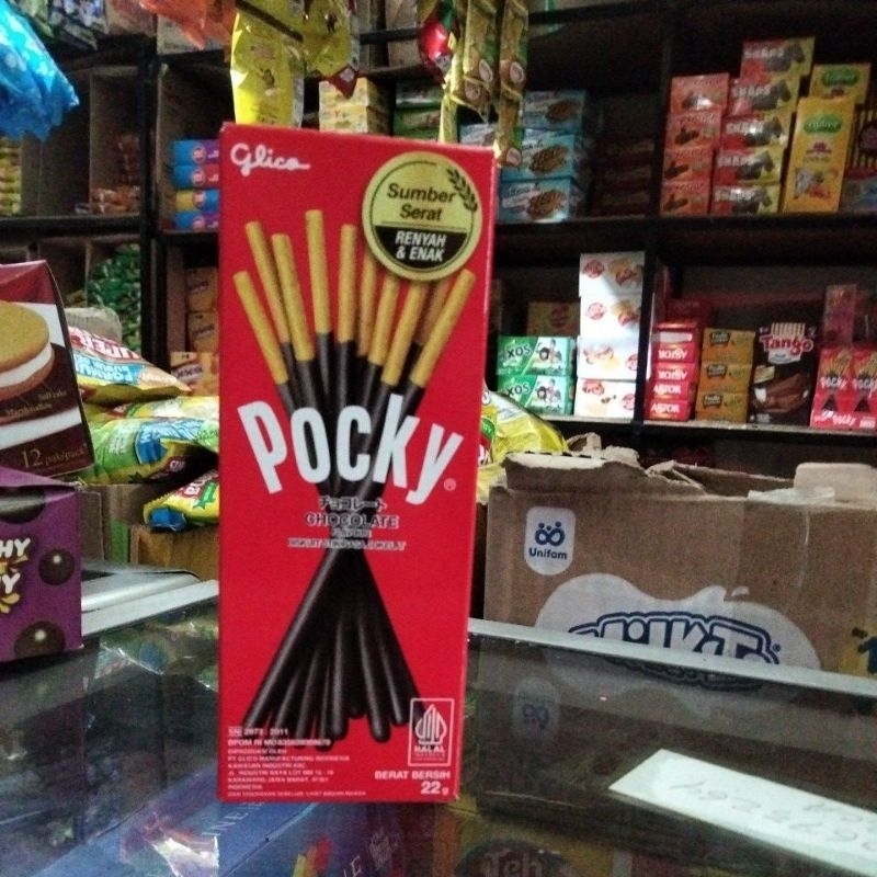 Jual POCKY CHOCOLATE 22GR(ISI 1PCS) | Shopee Indonesia