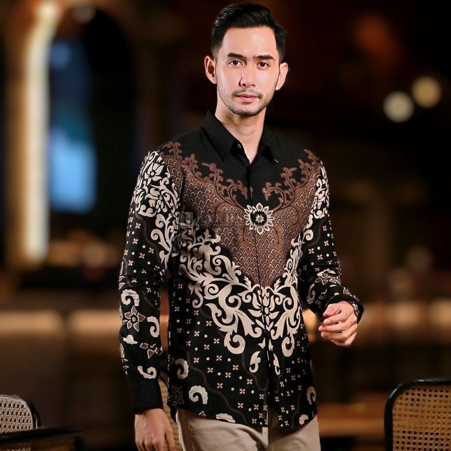 Jual Motif Danapati - Kemeja Batik Lengan Panjang Polymicro | Shopee ...