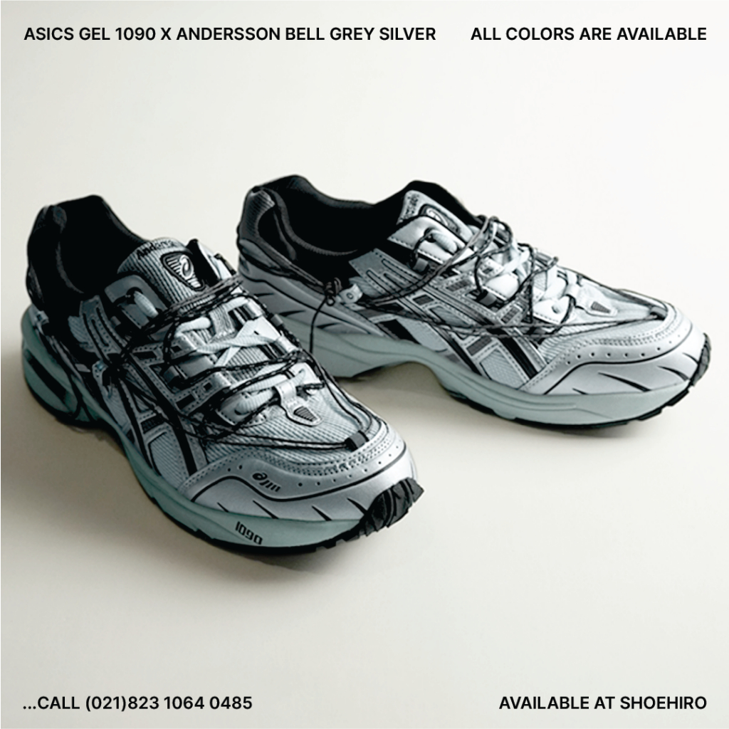 Jual SHOEHIRO - GEL 1090 X ANDERSSON BELL GREY SILVER | Shopee Indonesia