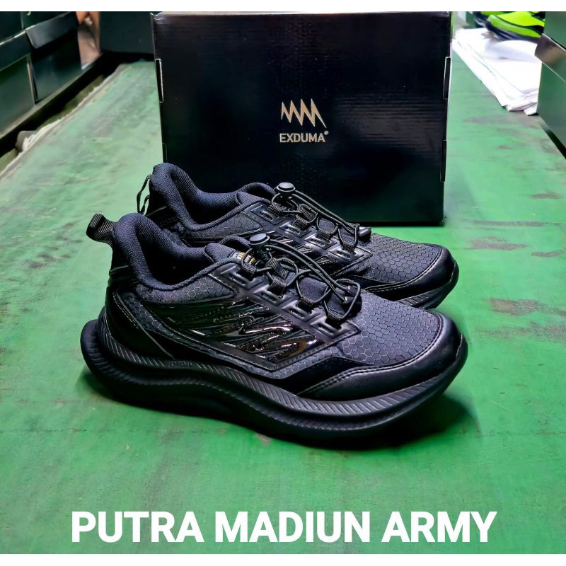 Jual Sepatu Exduma Super Black New Original / Sepatu Exduma Super Black ...