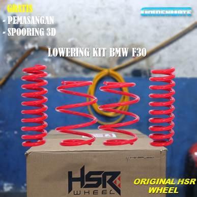 Jual Per ceper bmw f30 2021 / lowering kit hsr red bmw f30 (pnp ...