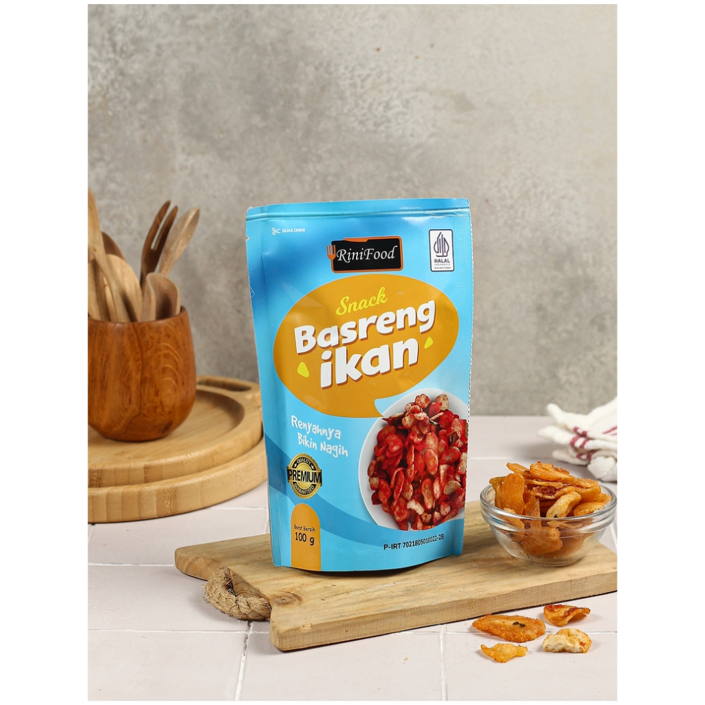 Jual Basreng Ikan Rasa Pedas 100gr | Shopee Indonesia