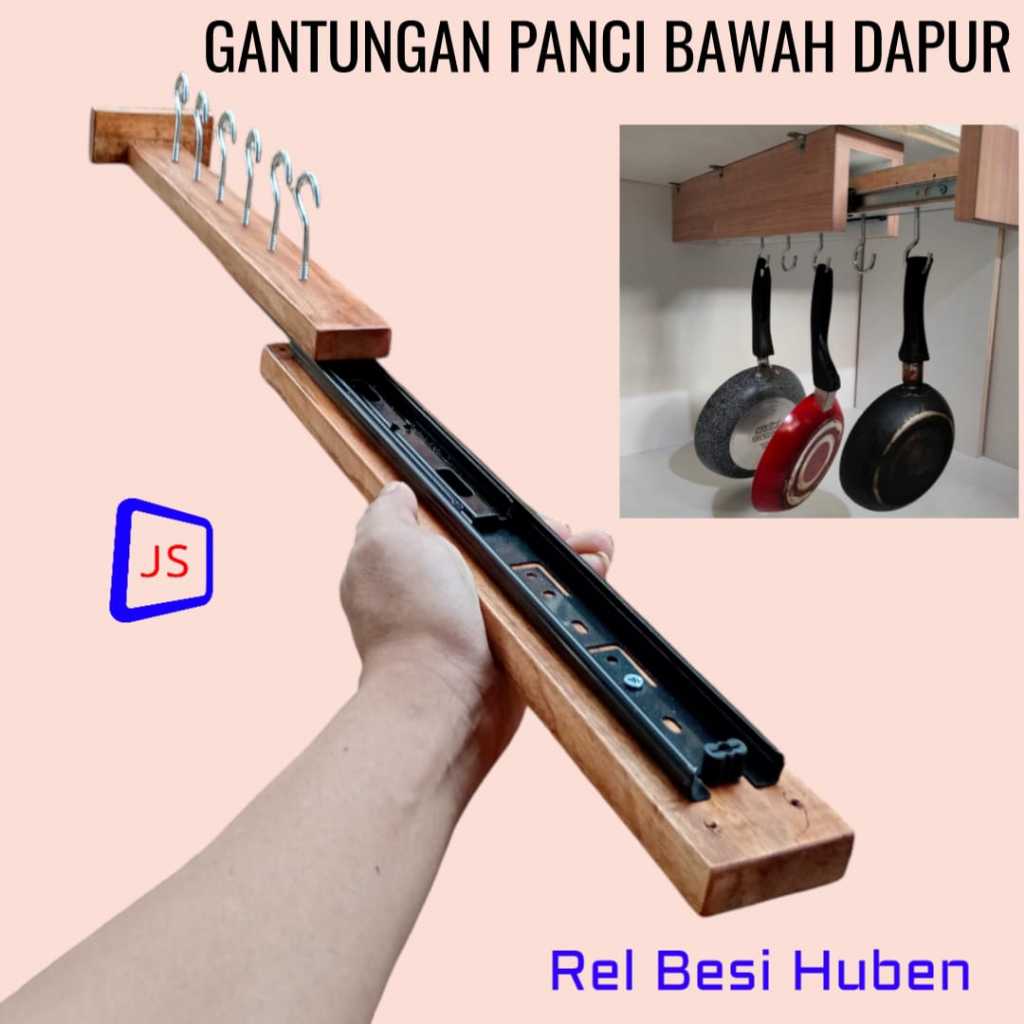 Jual Rel Panci Gantung Tarik Dorong Bawah Dapur terlaris - Aksesoris ...
