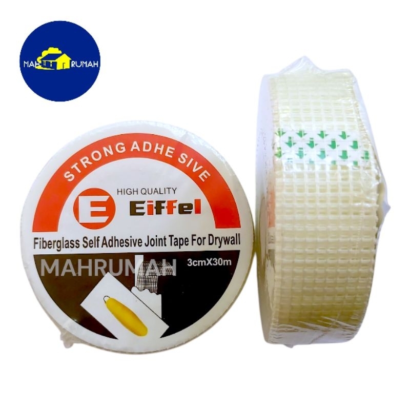 Jual ISOLASI Gipsum Gypsum Lem Lakban Perban Plafon FIBERGRLASS TAPE ...