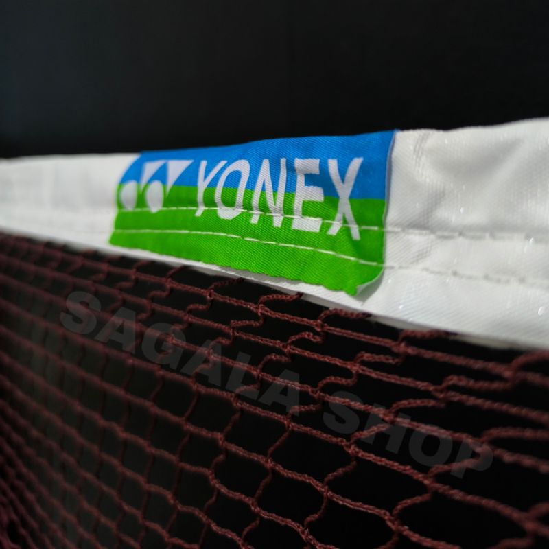 Jual BADMINTON NET YNX Tali Sling Nylon Ukuran Standar 6.1m x 70cm ...