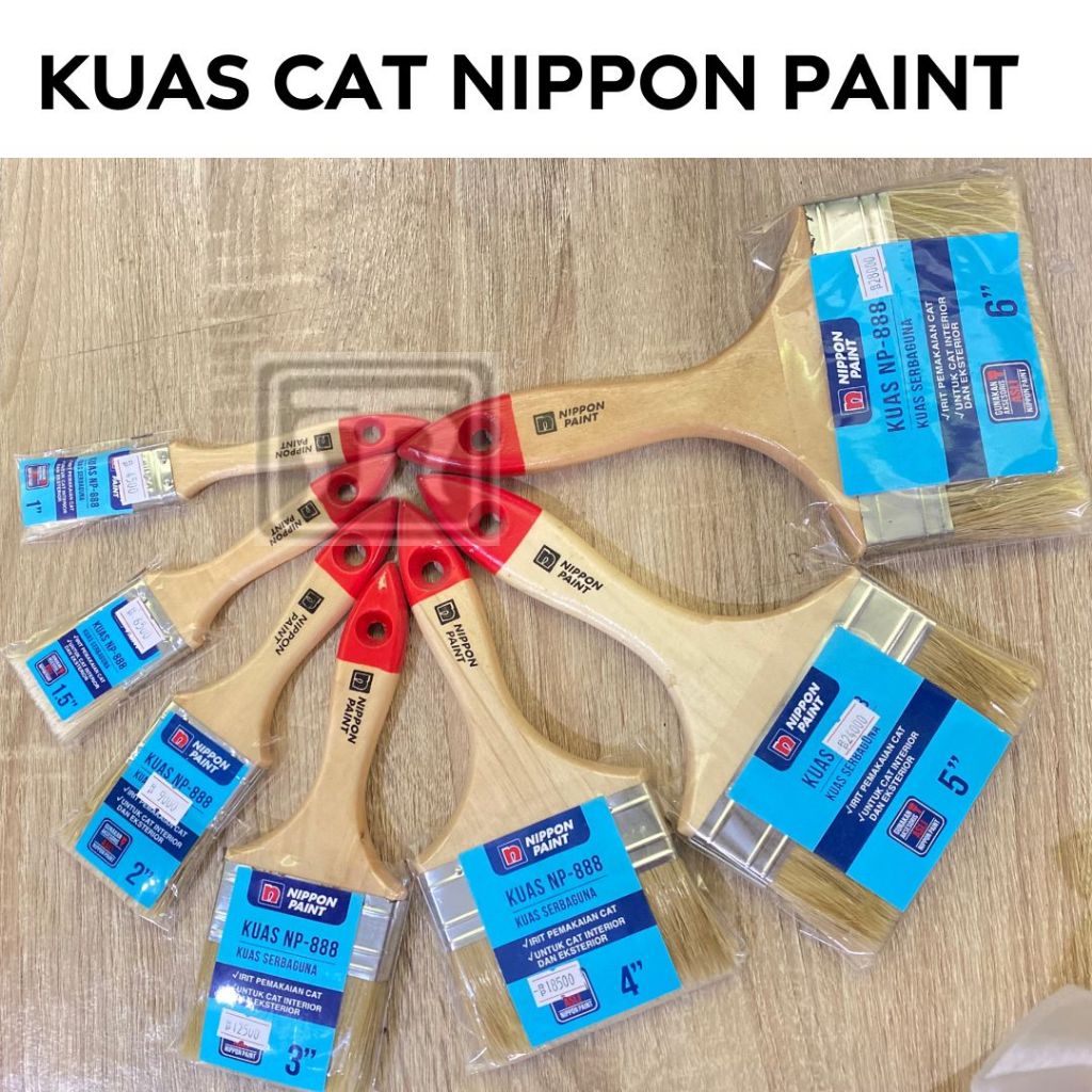 Jual KUAS CAT NIPPON PAINT NP88 / Kuas Cat Murah | Shopee Indonesia